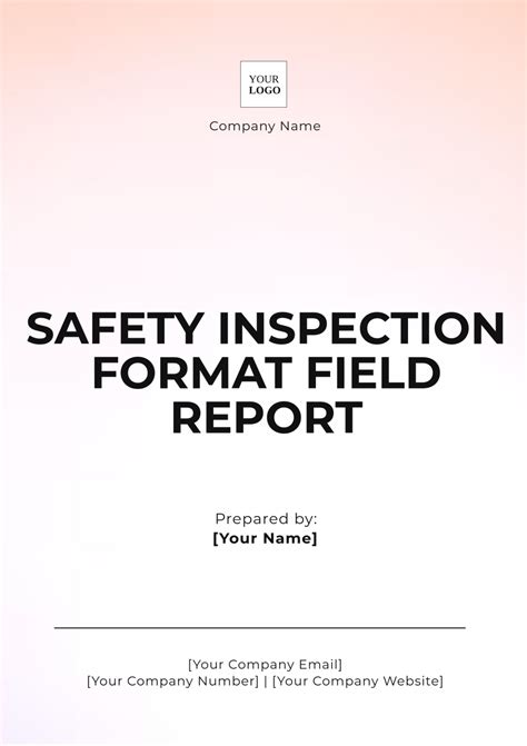Free Field Report Templates To Edit Online And Print