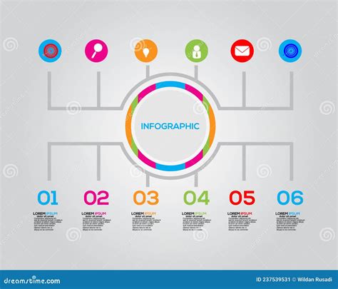 Infographic Stock Vector Illustration Of Data Brochure 237539531