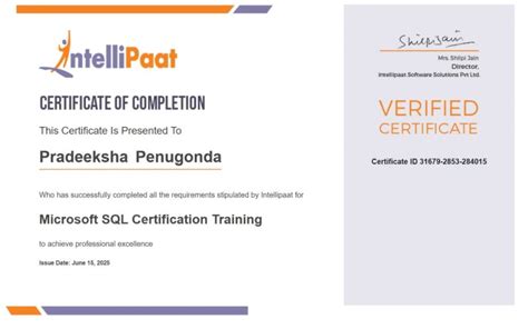 Sql Microsoftsql Database Learningjourney Intellipaat