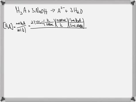 SOLVED Citric Acid Can Produce 3 H A Q Ions Per Molecule A Solution Of Citric Acid Is