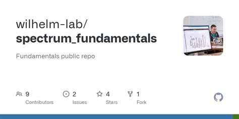 Github Wilhelm Labspectrumfundamentals Fundamentals Public Repo