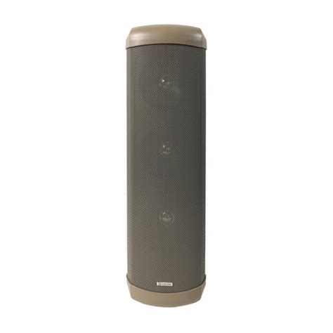 Column Speaker 30W With Built In Class D Amplifier Aluminum Enclosure IP44 Water Proof Design