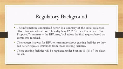 Proposed Epa Information Collection Request Ppt