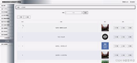 计算机毕业设计nodejsexpress数据结构知识点渐进学习网站源码程序lw远程调试 Csdn博客