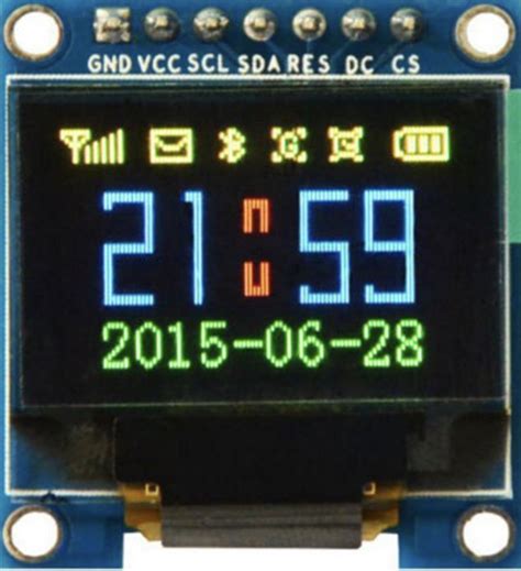 How To Use Spi Oled Display Ssd1306 Pinouts Specs And Examples Cirkit Designer