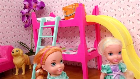 خانه جدید السا و آنا عروسک باربی