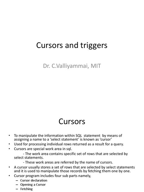 dcl triggers pdf subroutine parameter computer programming