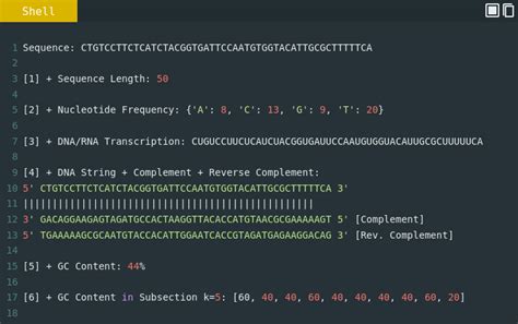 Bioinformatics In Python Dna Toolkit Part 3 Gc Content Calculation By Rebelcoder Python