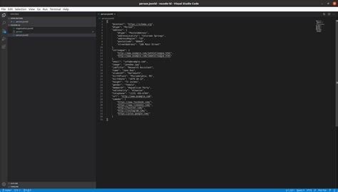 Minimal Support For JSON LD Files Issue Microsoft Vscode GitHub