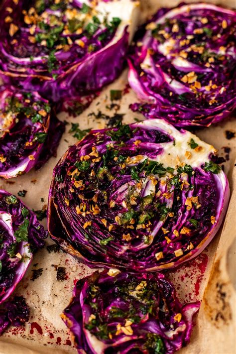Quick And Easy Crispy Roasted Red Cabbage Recipe The Banana Diaries