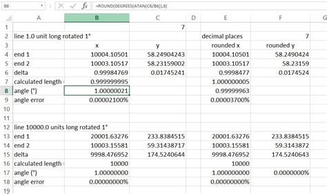 accuracy of angle autolisp visual lisp and dcl autocad forums