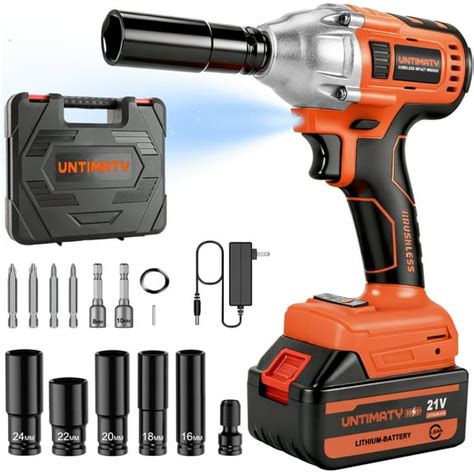Cordless Impact Wrench Max Torque 280 Ft Lbs（380nm） 12 Inch