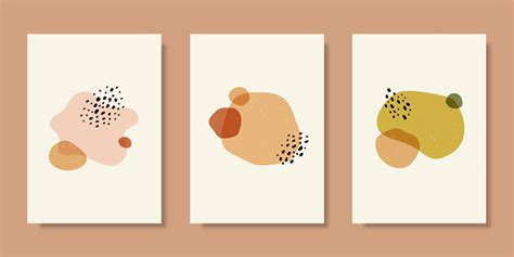 흐르는 액체 모양으로 트렌디 한 유기 요소 배경 디자인의 컬렉션 벽 장식 책 표지 브로셔 포스터 전단지 디자인에 사용할 수 있습니다 벡터 일러스트 레이 션 기하 도형에 대한