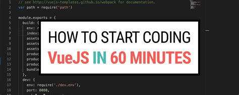 How To Start Coding Vuejs In 60 Minutes Exceptionly