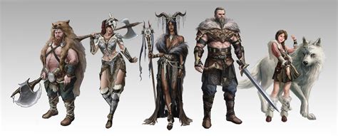 Artstation Barbarian Concept Practice