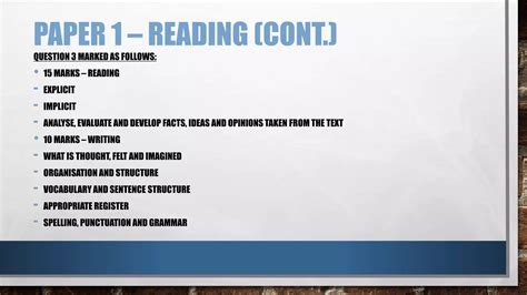 Igcse First Language English 2020 Pptx