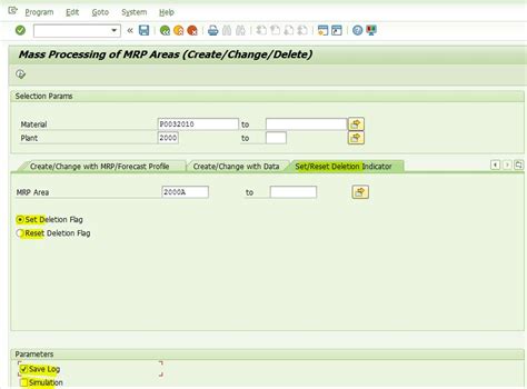 Mass MRP Area Assignment In Material Master SAP S SAP Community
