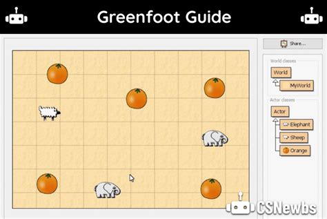 greenfoot tutorial csnewbs