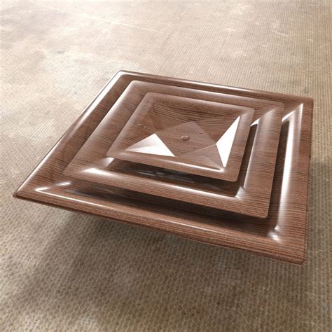 Hvac Ceiling Diffuser 3d Model 12 Max Fbx Obj Free3d