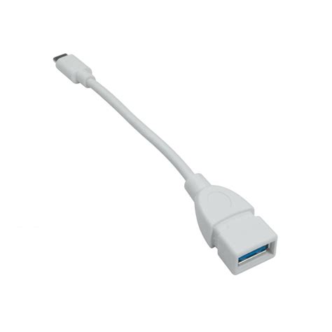 15cm 5 Gbps Type C M To Type A F Cable 15w From Cables Direct Ltd Uk