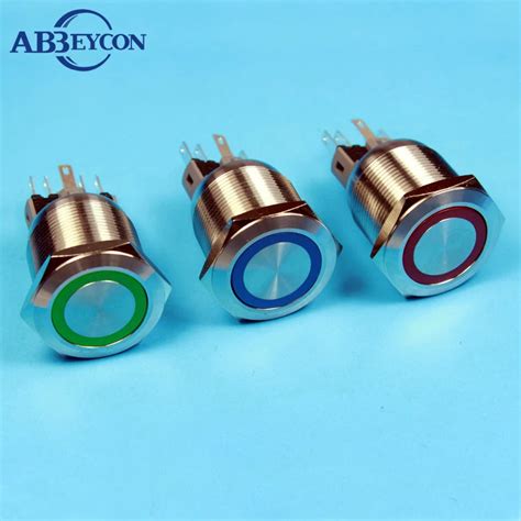 Big Discount Today Mm Waterproof Push Button Switch V Momentary Metal Push Button Switch In