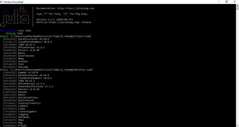Julia Environment Setup