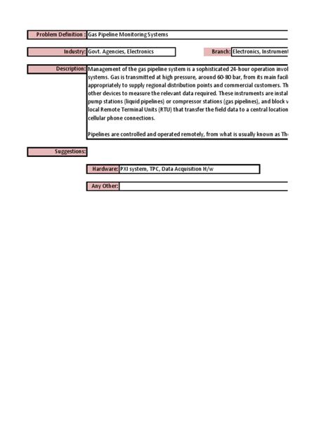 Gas Pipeline Monitoring System Download Free Pdf Pipeline Transport
