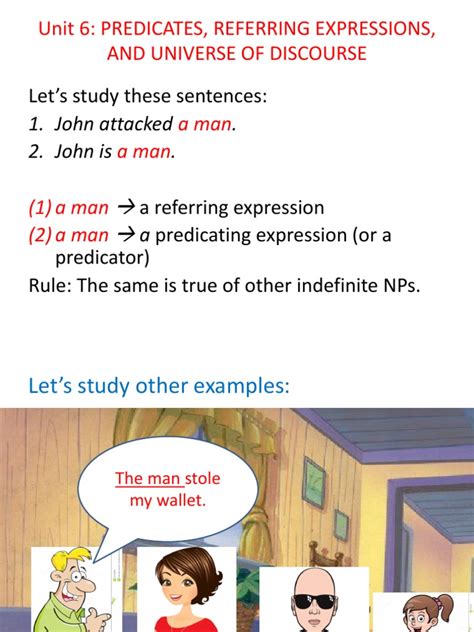 Semantics Unit 6 Handout Pdf Sentence Linguistics Semantics