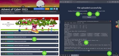 djalil ayed on linkedin tryhackme adventofcyber2023 adventofcyber machinelearning…
