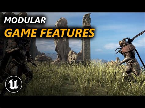 free video modular game features using only blueprints unreal engine