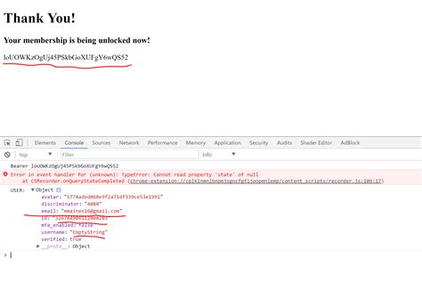 Discord Api Usersme Always Returns Same User Object Even When Logged