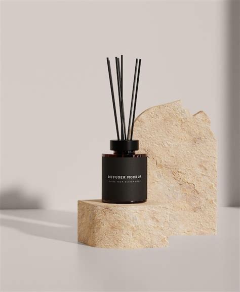 Premium PSD Diffuser Bottle Mockup