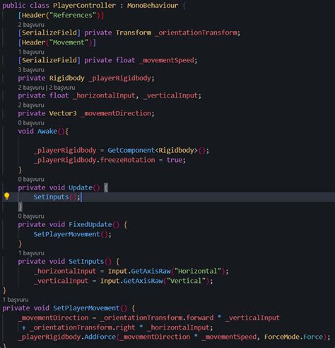 Player Controller Code Problem Unity Engine Unity Discussions