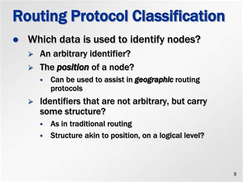 Ppt Wireless Embedded Systems 0120442x Routing Powerpoint Presentation Id6271540