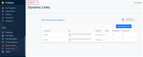 Dynamic Links Deeplink Document Fluxbuilder An Ultimate Approach For Flutter Mobile Apps