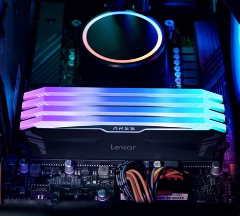 Ram Lexar Ares Rgb 32gb 3600mhz Ddr4 2x16gb Ld4bu016g R3600gdla Titek