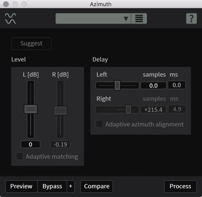 Azimuth ADV Help Documentation