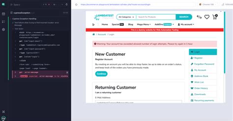 exception handling in cypress a comprehensive guide dev community