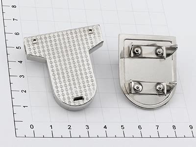 Замки для сумок: Замок для портфеля и барсетки, H-48 44 мм никель за ...