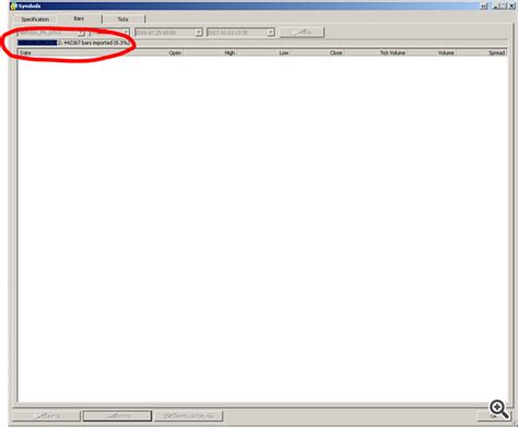 how to export data from quant data manager and import to metatrader 5