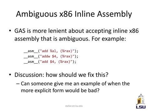 Ppt Using The Clang Integrated Assembler To Compile The Linux Kernel Powerpoint Presentation