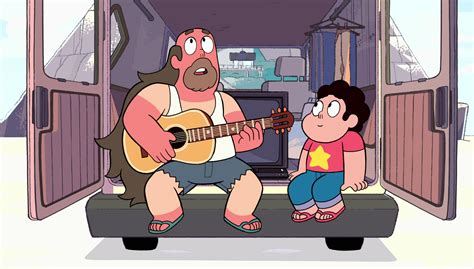 Dear Old Dad Steven Steven Universe Greg Universe Hd Wallpaper