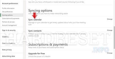 How To Turn Off Sync Calendar On Linkedin HardReset Info