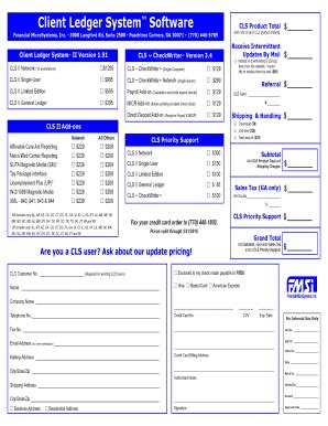Client Ledger System Fill And Sign Printable Template Online