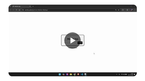 Webdevelopment Javascript Apis Weatherapp Asyncawait Fetchapi Savidh P S