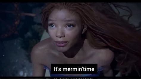 Mermin Time The Part Where Ariel Says X Know Your Meme