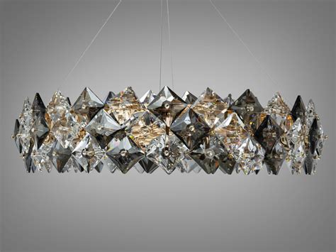 Вражаюча сучасна кришталева люстра на 10 ламп діаметром 79 см арт 21001 750sgd Люстри