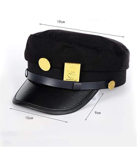 4 Styles Anime Jojos Bizarre Adventure Cap Jotaro Kujo Joseph Hat Army
