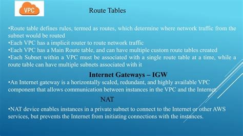 Vpc Virtual Private Cloud PPTX