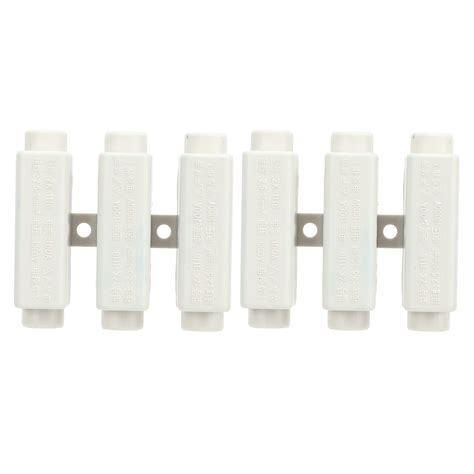 Splicing Wire Connector 3 Way Screw Type High Power Compact Inline Quick Wiring Terminal Block